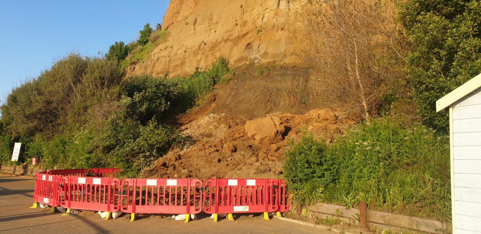 Cliff Fall, Shanklin - Ventnor Town Council