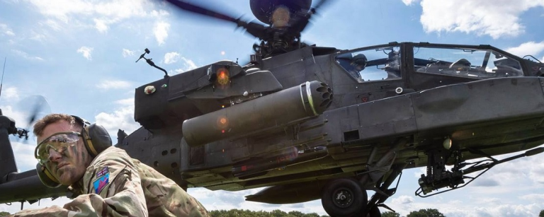 Army Air Corps Reserves inbound for Isle of Wight Armed Forces Day ...